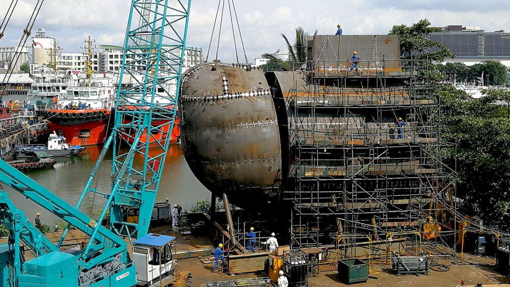 Steel Structure Fabrication – COSCO